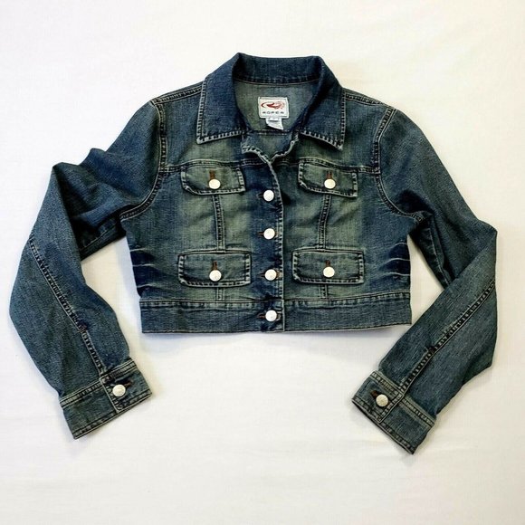 Roper | Jackets & Coats | Vintage Roper Womens Sz S Jean Jacket Cropped ...